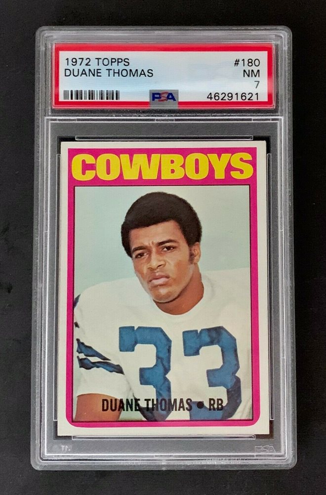 Auction Prices Realized Football Cards 1972 TOPPS Duane Thomas