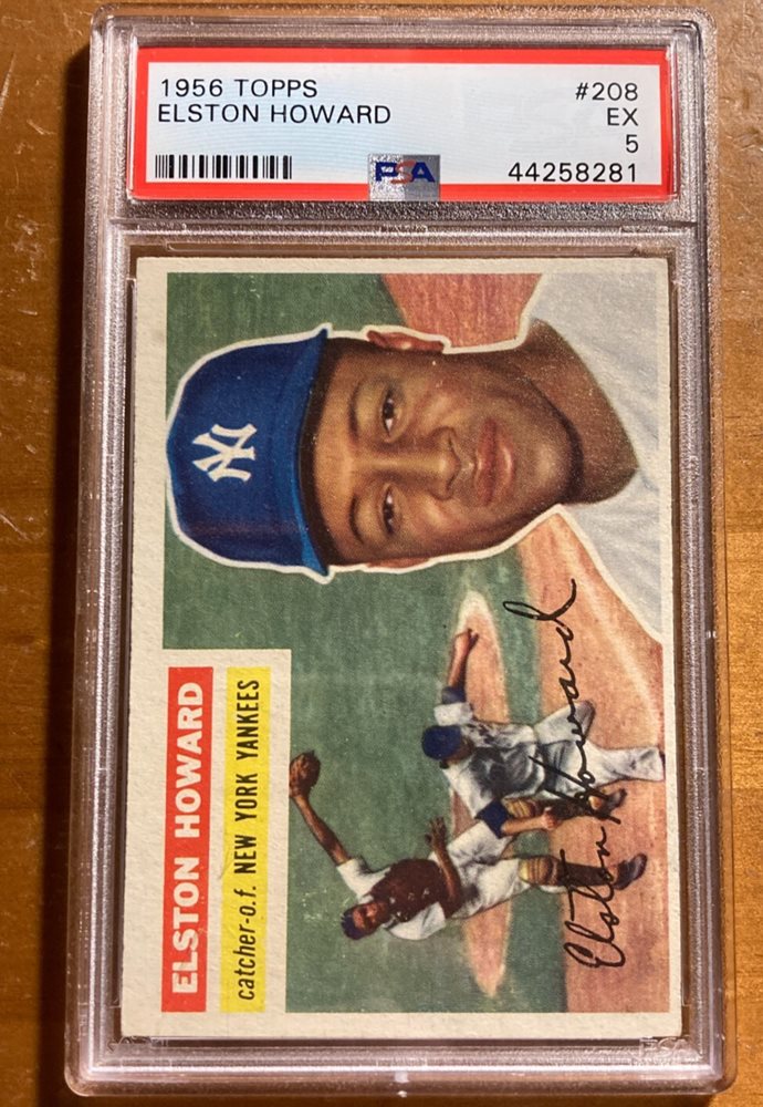 Auction Prices Realized Baseball Cards 1956 TOPPS Elston Howard