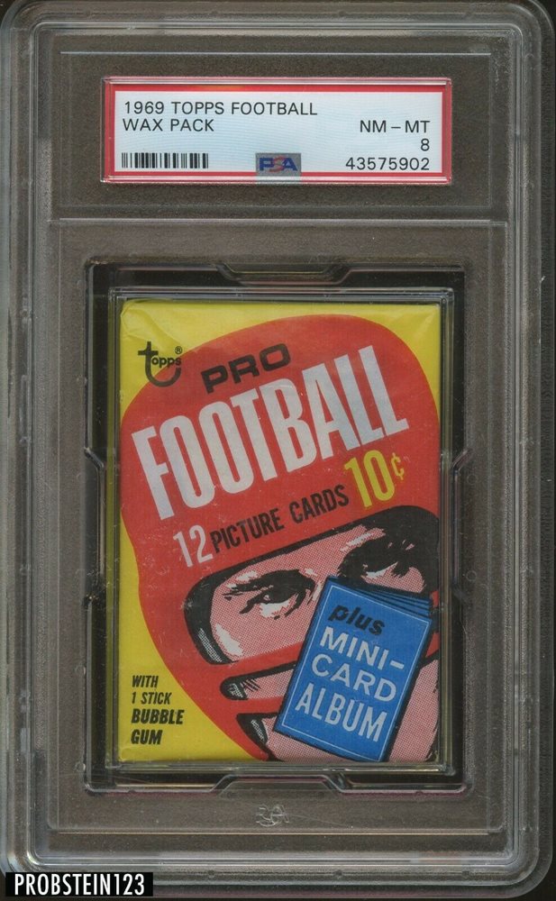 Auction Prices Realized Packs 1969 Topps Football Wax Pack Wax Pack