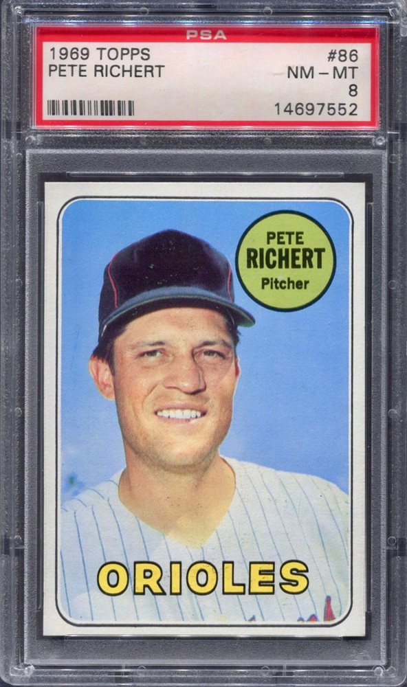 Auction Prices Realized Baseball Cards 1969 Topps Pete Richert