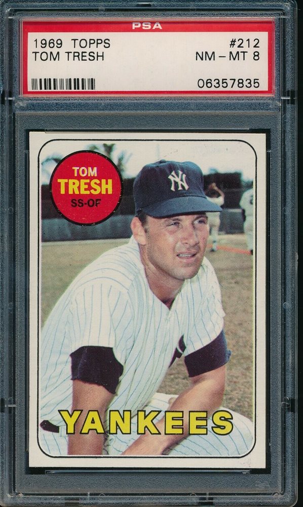 Auction Prices Realized Baseball Cards 1969 TOPPS Tom Tresh