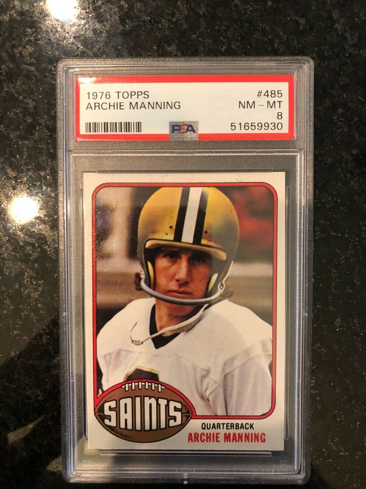 Auction Prices Realized Football Cards 1976 Topps Archie Manning