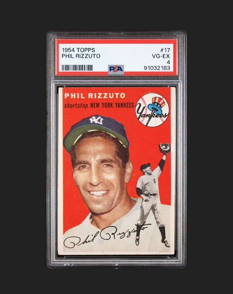 Auction Prices Realized Baseball Cards 1954 Topps Phil Rizzuto