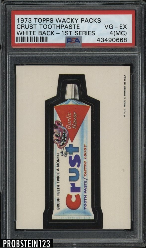 eBay Auction Item 374477695046 Non-Sport Cards 1973 Topps Wacky Packs ...