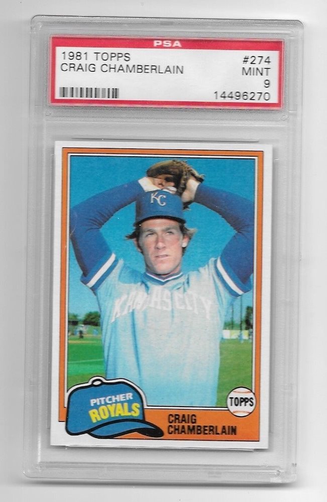 Auction Prices Realized Baseball Cards 1981 Topps Craig Chamberlain