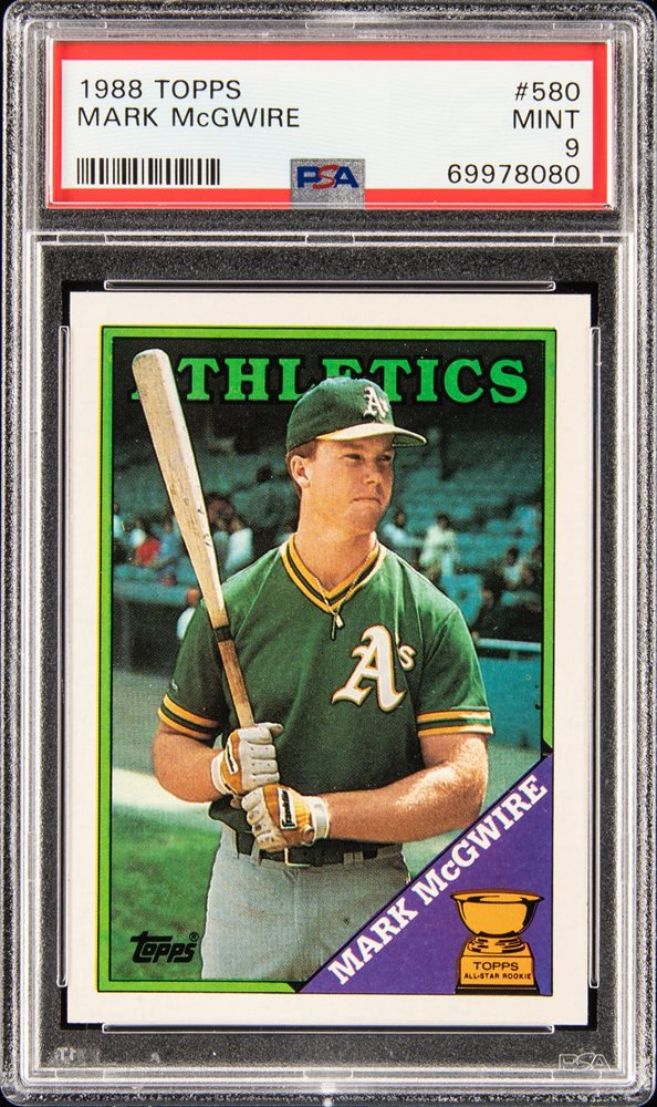 Auction Prices Realized Baseball Cards 1988 TOPPS Mark McGwire