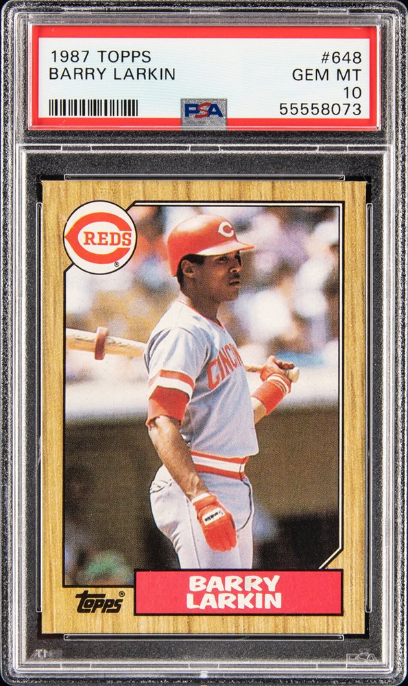 Auction Prices Realized Baseball Cards 1987 Topps Barry Larkin
