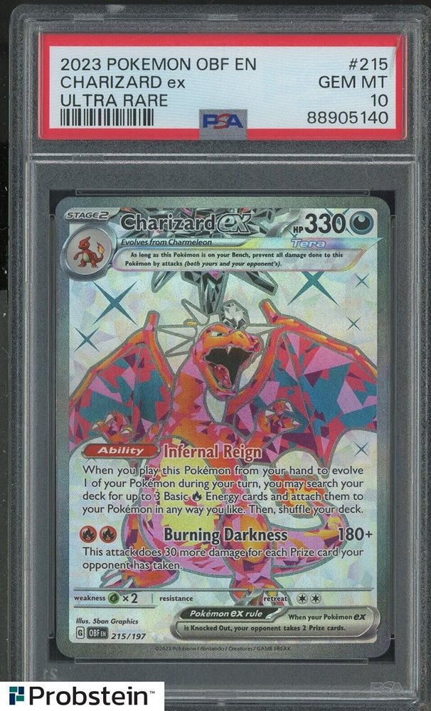 eBay Auction Item 365487506505 Tcg Cards 2023 Pokemon Obf En-Obsidian ...
