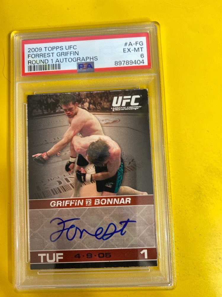 Auction Prices Realized Boxing / Wrestling Cards / Mma 2009 Topps Ufc ...