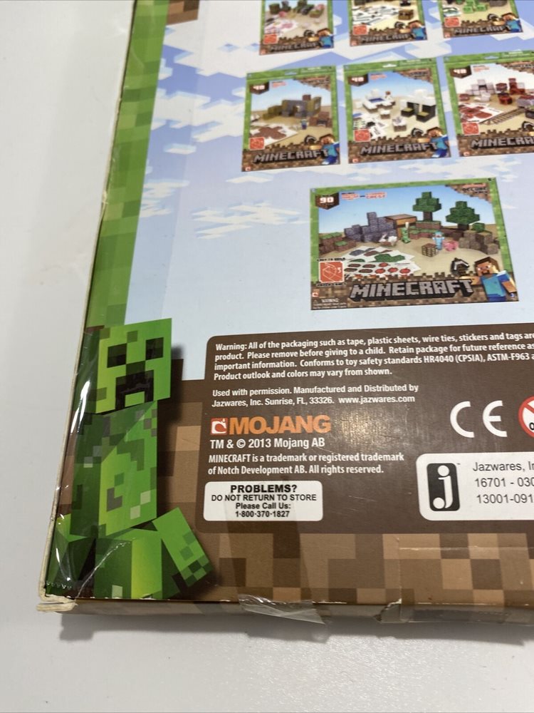 Minecraft Paper Craft Overworld Animal Mobs 16701 New O