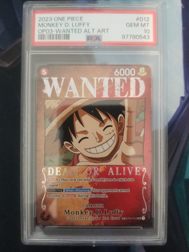 eBay Auction Item 177670172833 Tcg Cards 2023 One Piece Op03-Pillars Of ...