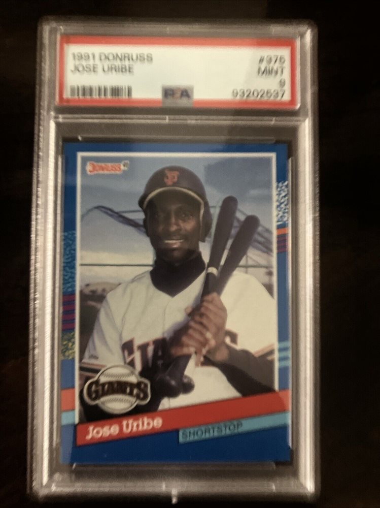 Auction Prices Realized Baseball Cards 1991 DONRUSS Jose Uribe