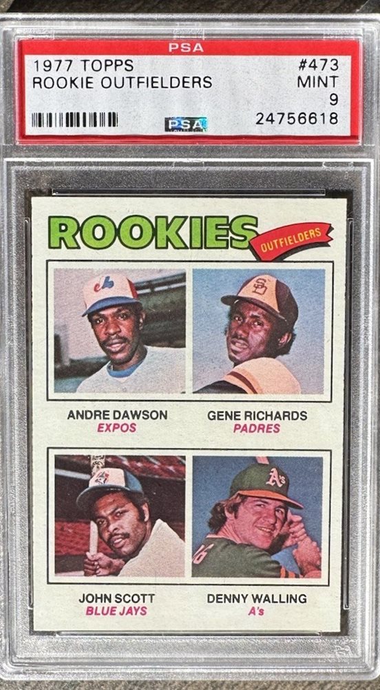 Auction Prices Realized Baseball Cards 1977 TOPPS Rookie Outfielders