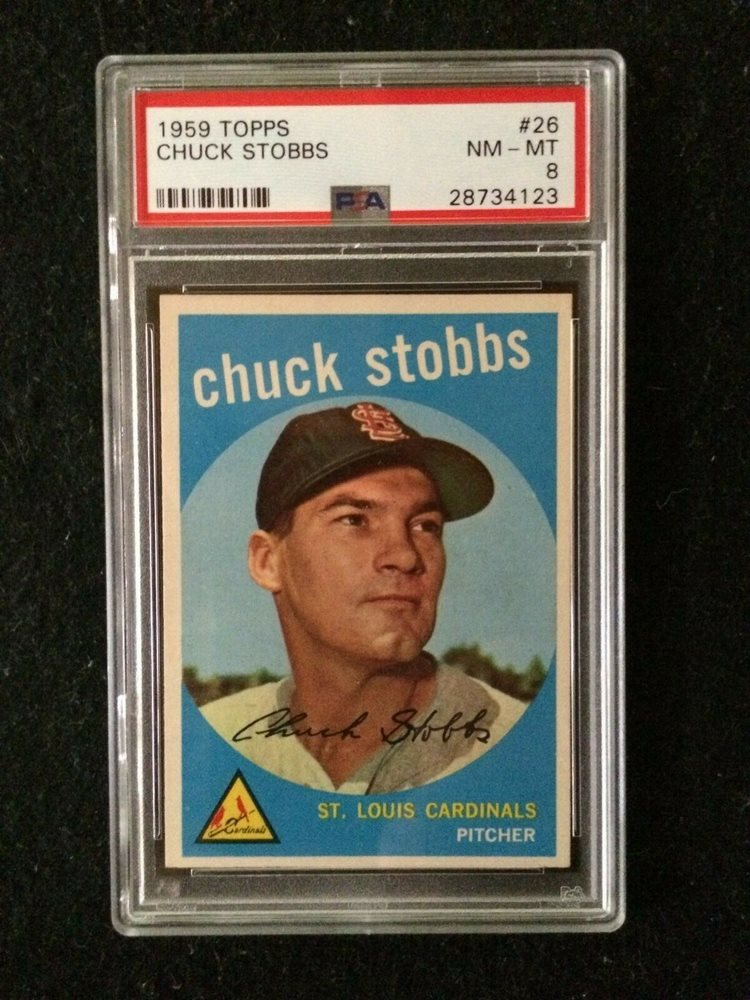 Auction Prices Realized Baseball Cards 1959 TOPPS Chuck Stobbs