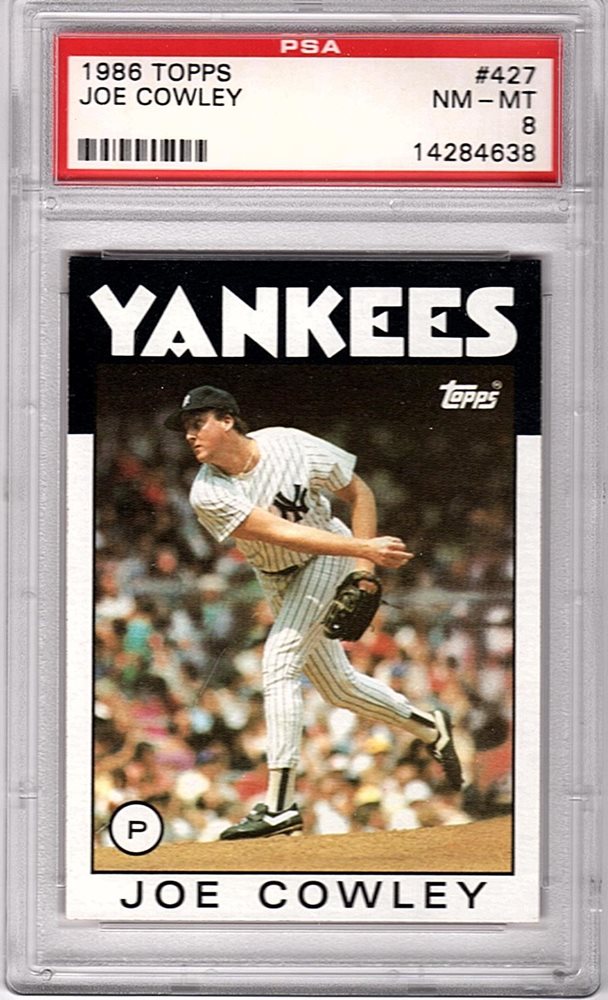 Auction Prices Realized Baseball Cards 1986 Topps Joe Cowley