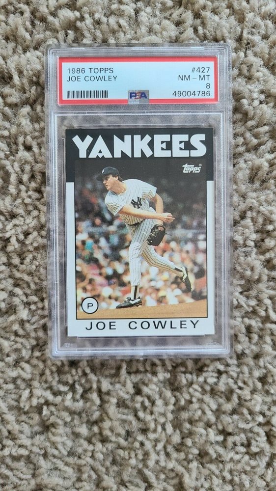 Auction Prices Realized Baseball Cards 1986 Topps Joe Cowley