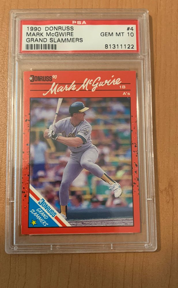 Auction Prices Realized Baseball Cards 1990 DONRUSS GRAND SLAMMERS Mark ...