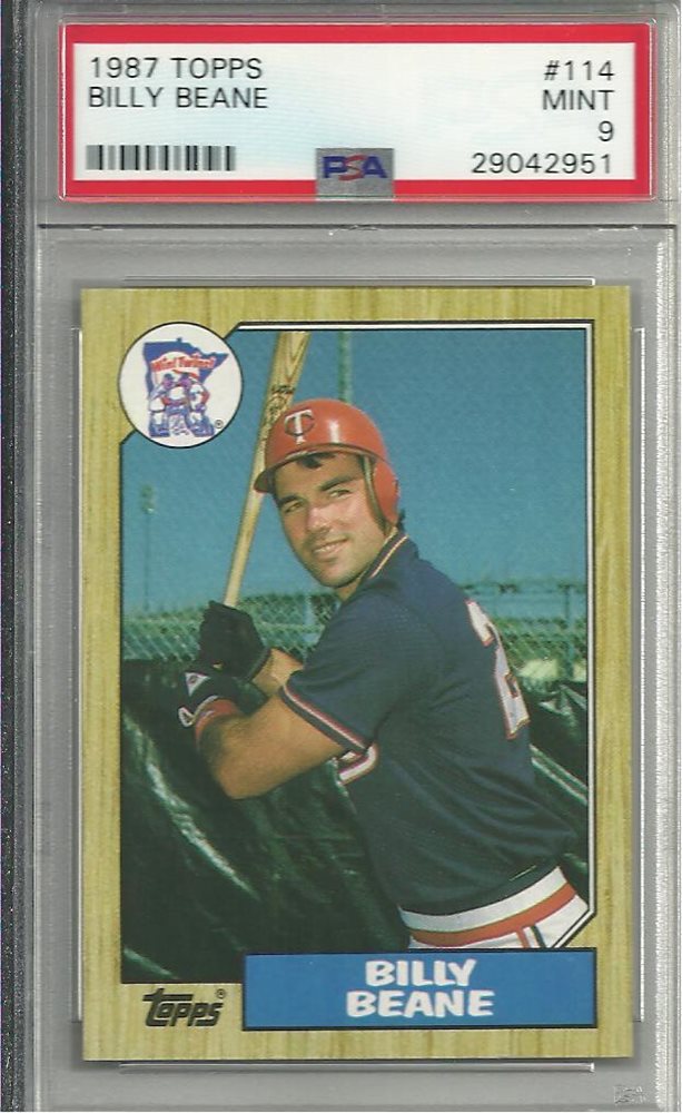 Auction Prices Realized Baseball Cards 1987 TOPPS Billy Beane