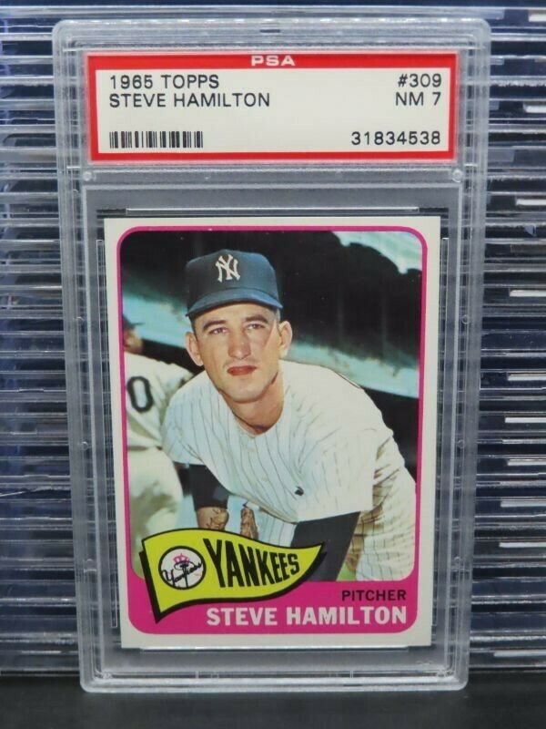 Auction Prices Realized Baseball Cards 1965 TOPPS Steve Hamilton