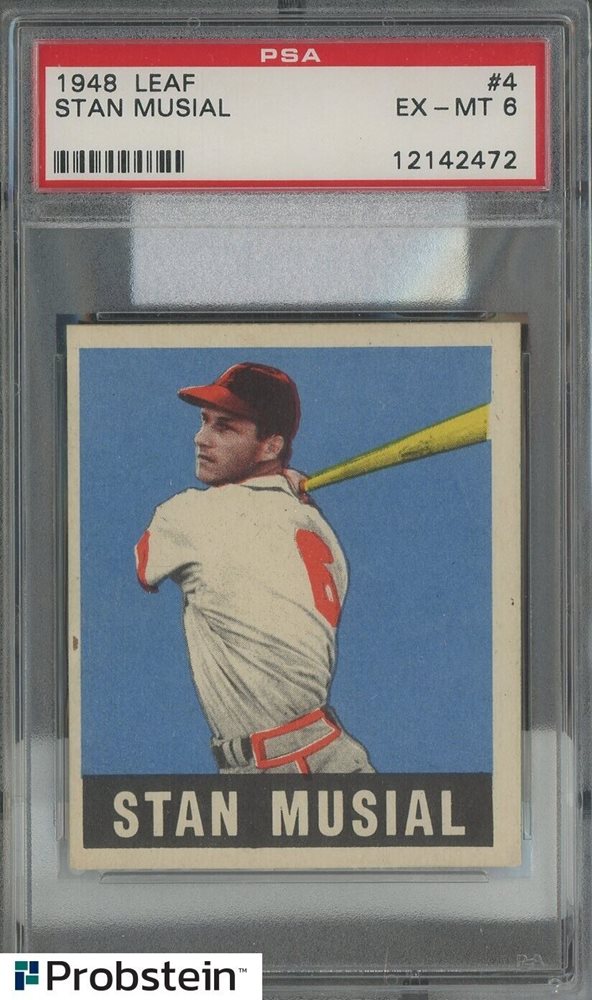 Auction Prices Realized Baseball Cards 1948 Leaf Stan Musial