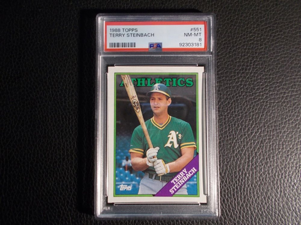 Auction Prices Realized Baseball Cards 1988 Topps Terry Steinbach