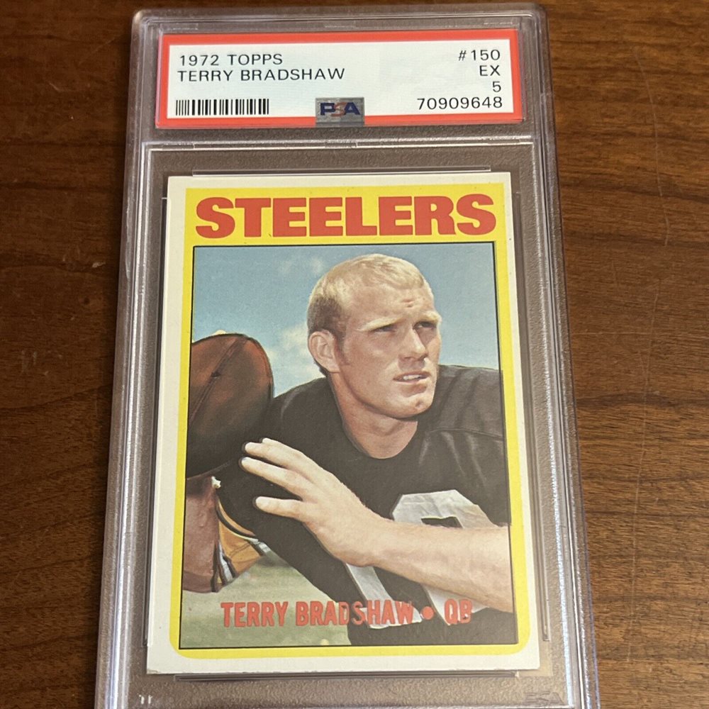 Auction Prices Realized Football Cards 1972 Topps Terry Bradshaw