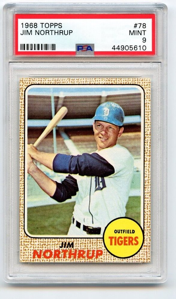 Auction Prices Realized Baseball Cards 1968 TOPPS Jim Northrup