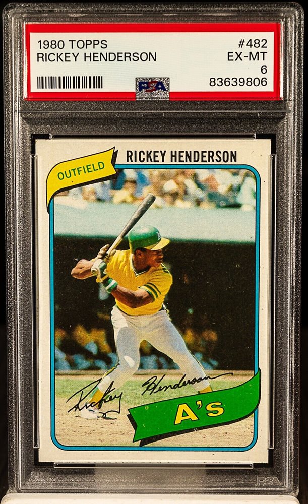 Auction Prices Realized Baseball Cards 1980 Topps Rickey Henderson