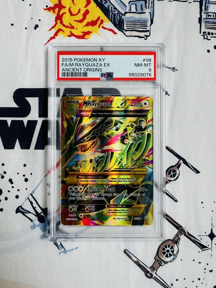Auction Prices Realized Tcg Cards 2015 Pokemon Xy Ancient Origins Full Art / M Rayquaza Ex