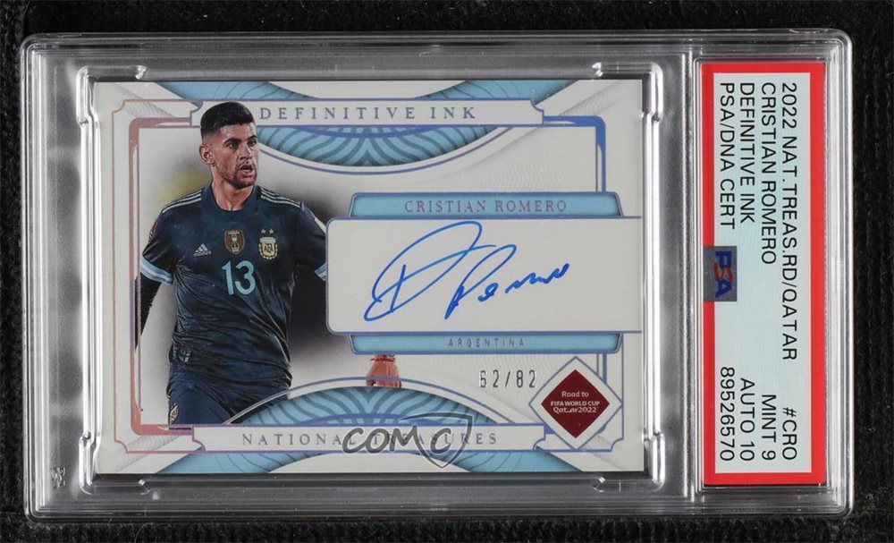 Auction Prices Realized Soccer Cards 2022 PANINI NATIONAL TREASURES ...