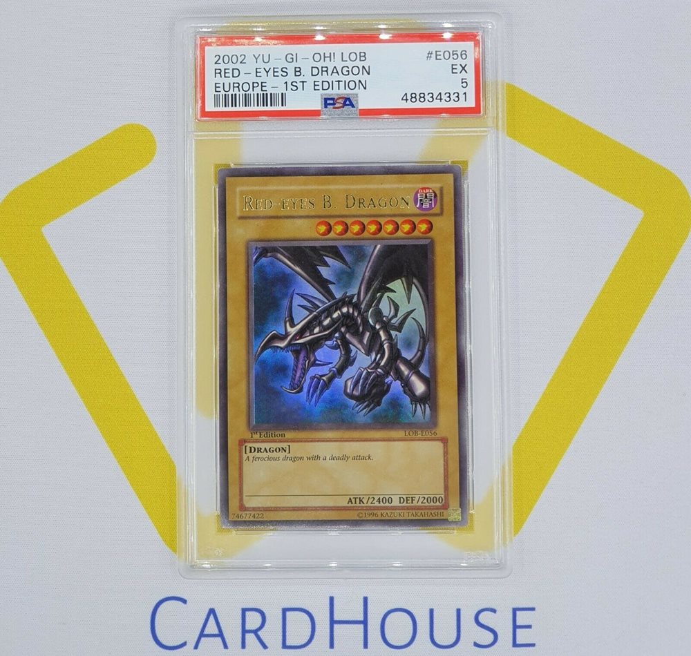 eBay Auction Item 284389722885 Tcg Cards 2002 Yu-Gi-Oh! Lob-Legend Of Blue Eyes White Dragon