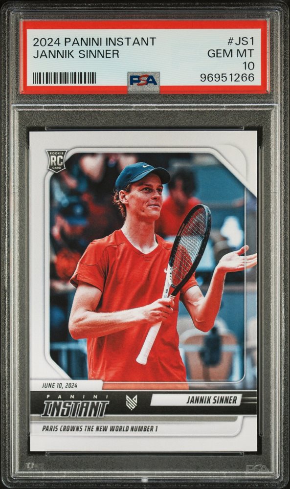 eBay Auction Item 306394069635 Misc Cards 2024 Panini Instant Jannik Sinner