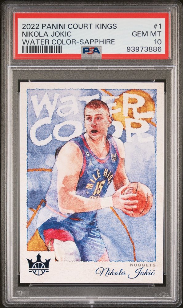 Auction Prices Realized Basketball Cards 2022 PANINI COURT KINGS WATER ...
