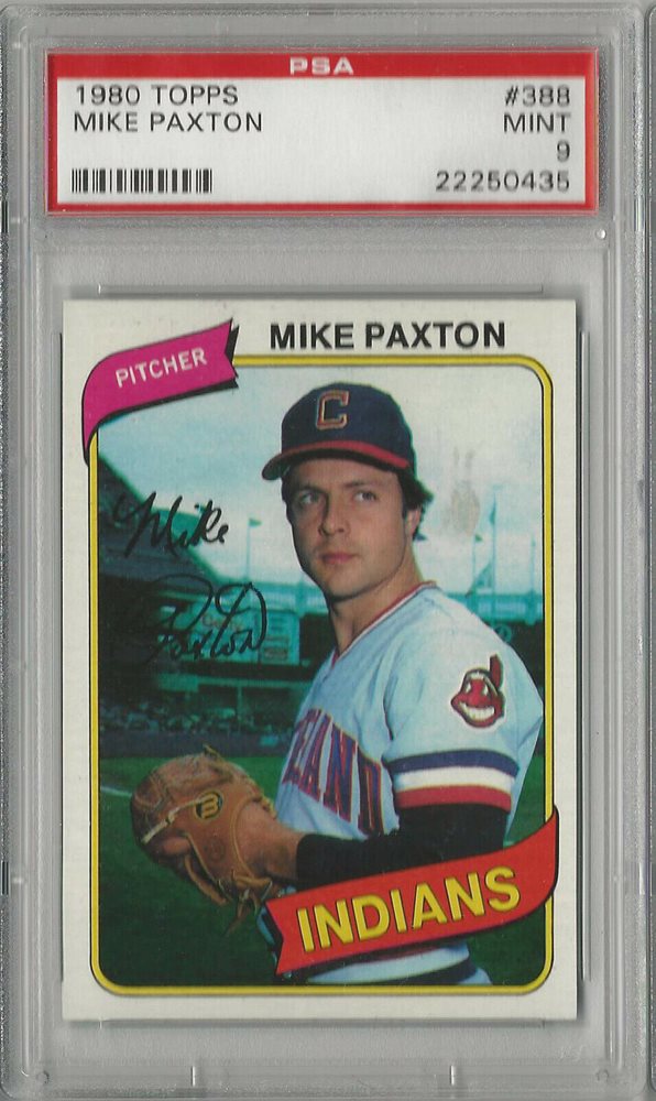 Auction Prices Realized Baseball Cards 1980 Topps Mike Paxton