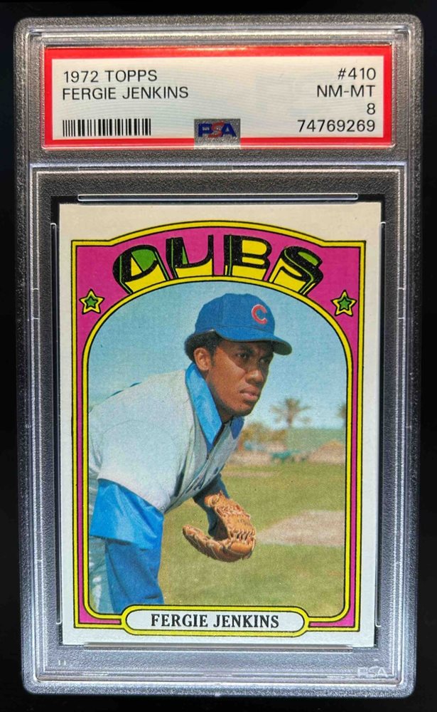 Auction Prices Realized Baseball Cards 1972 TOPPS Fergie Jenkins
