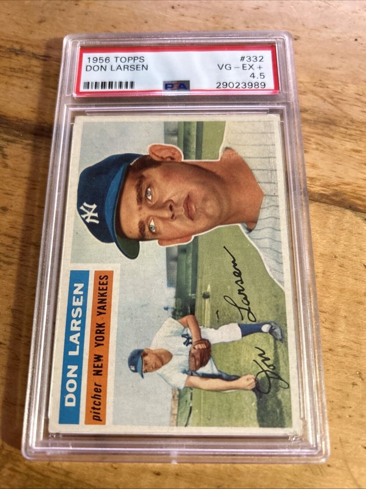 Auction Prices Realized Baseball Cards 1956 TOPPS Don Larsen