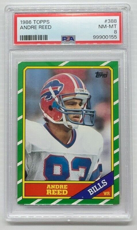 Auction Prices Realized Football Cards 1986 Topps Andre Reed