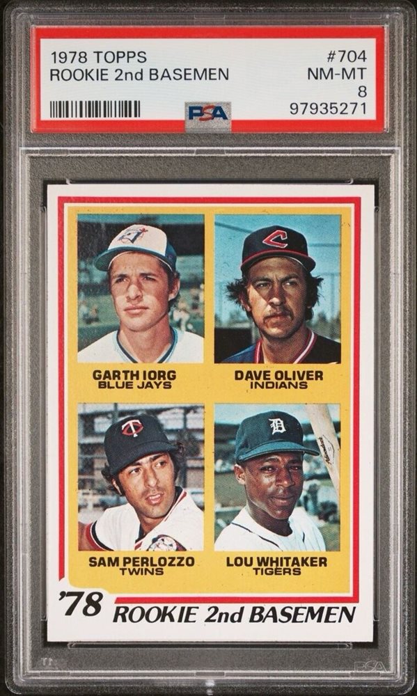 Auction Prices Realized Baseball Cards 1978 Topps Rookie 2nd Basemen
