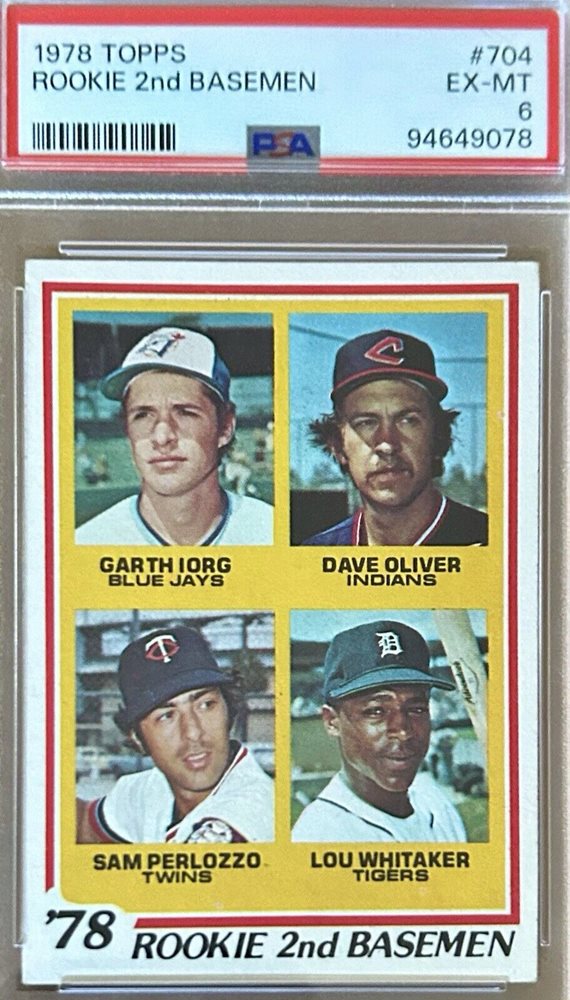 Auction Prices Realized Baseball Cards 1978 Topps Rookie 2nd Basemen