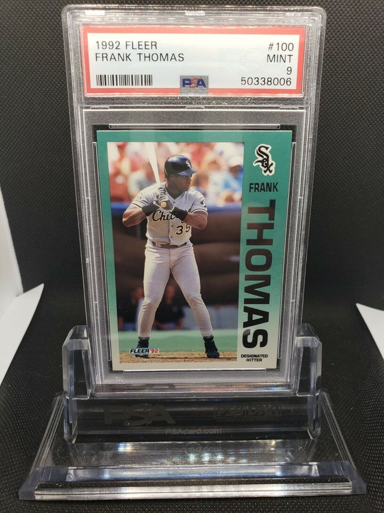 Auction Prices Realized Baseball Cards 1992 FLEER Frank Thomas