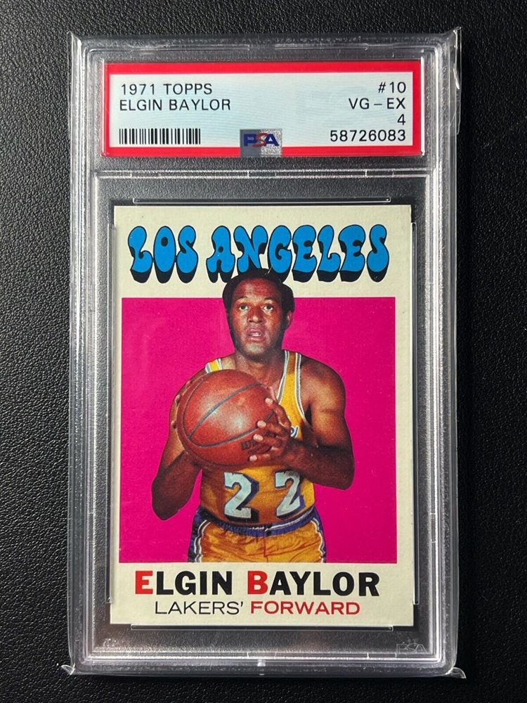 Auction Prices Realized Basketball Cards 1971 Topps Elgin Baylor