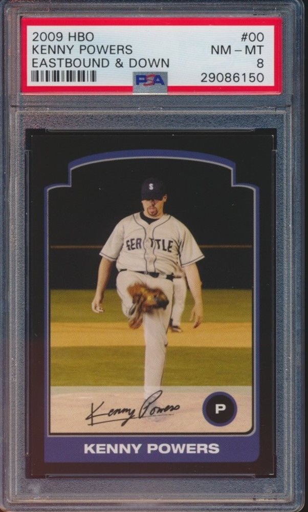 Kenny Powers Baseball Card