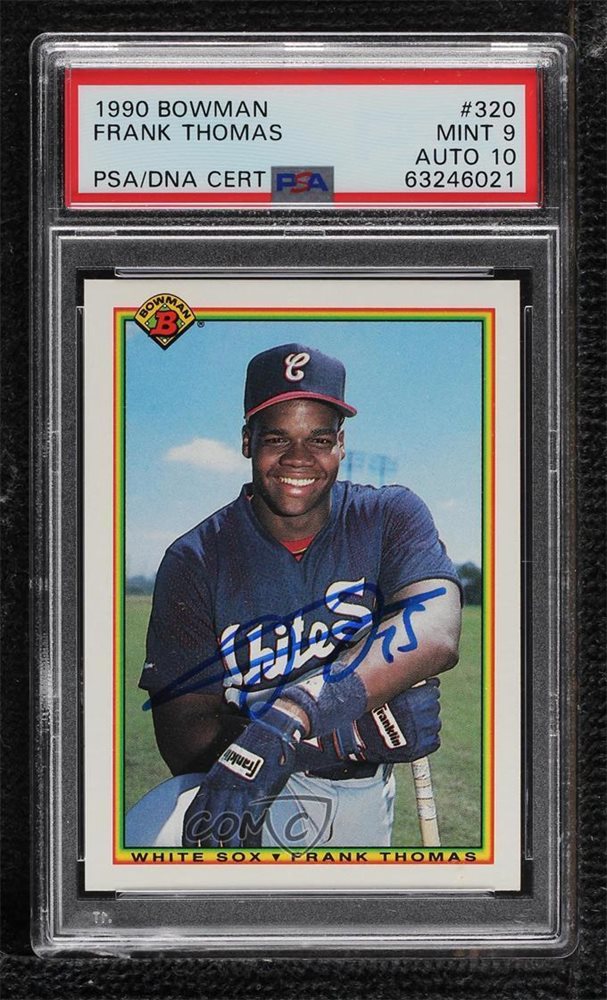 Auction Prices Realized Baseball Cards 1990 Bowman Frank Thomas