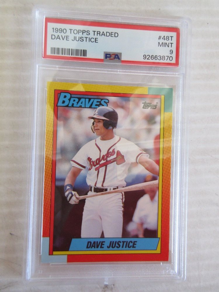 Auction Prices Realized Baseball Cards 1990 TOPPS TRADED Dave Justice