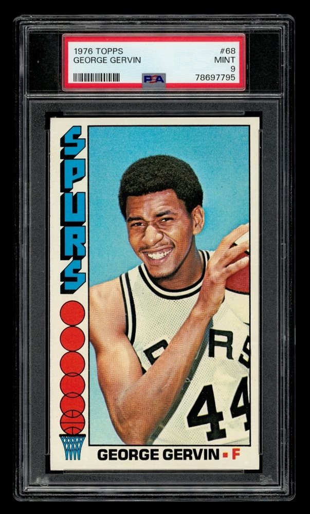 Auction Prices Realized Basketball Cards 1976 TOPPS George Gervin