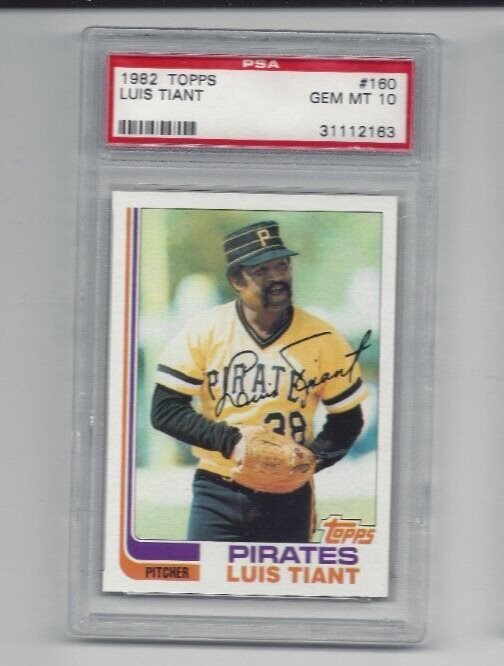 Auction Prices Realized Baseball Cards 1982 TOPPS Luis Tiant