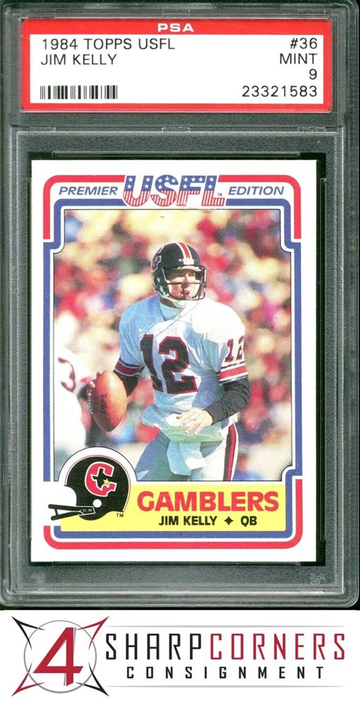 Auction Prices Realized Football Cards 1984 TOPPS USFL Jim Kelly