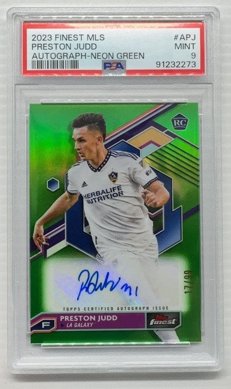 Auction Prices Realized Soccer Cards 2023 TOPPS FINEST MLS AUTOGRAPHS ...