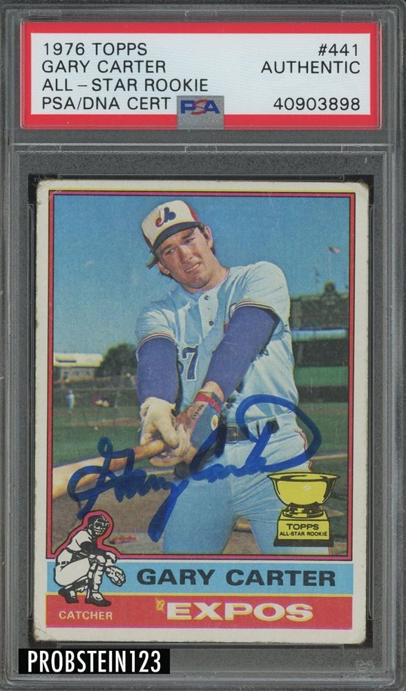 Auction Prices Realized Baseball Cards 1976 Topps Gary Carter ALL-STAR ...