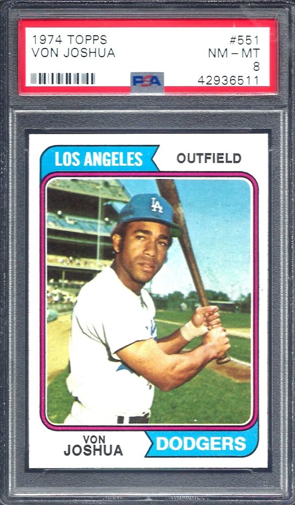 Auction Prices Realized Baseball Cards 1974 Topps Von Joshua